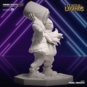 KDA Gragas, Unpainted, Painted Figure, Garage Kit - Etsy