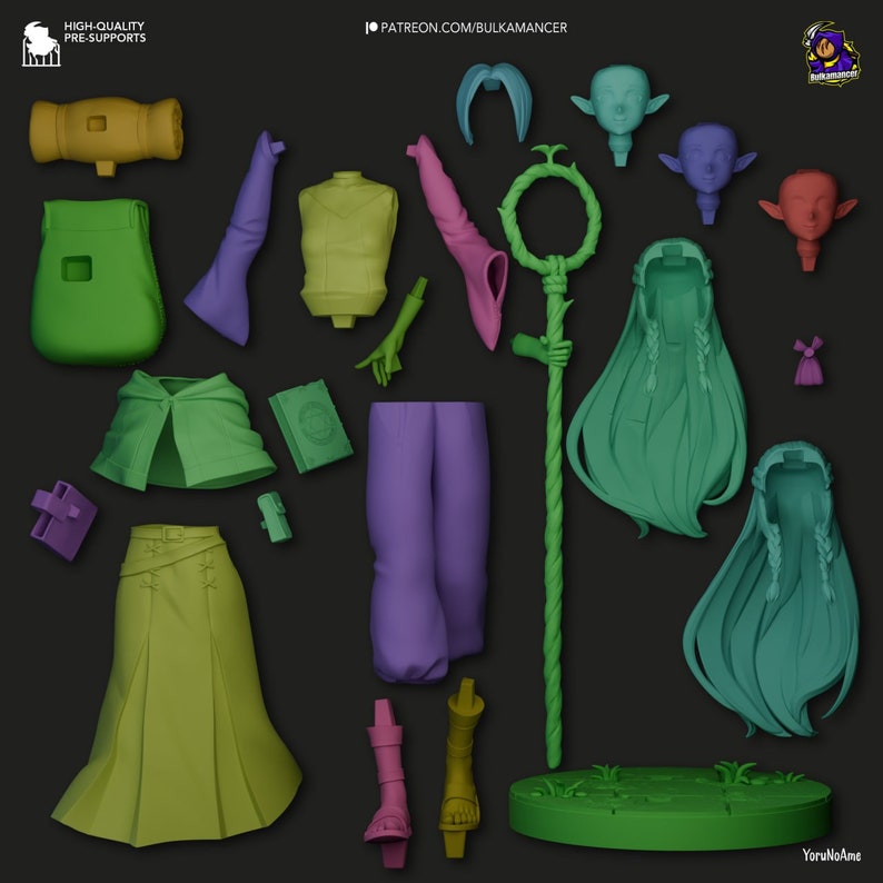 Marcille Donato Figure Marcille Figure Delicious in Dungeon Statue 8K ...