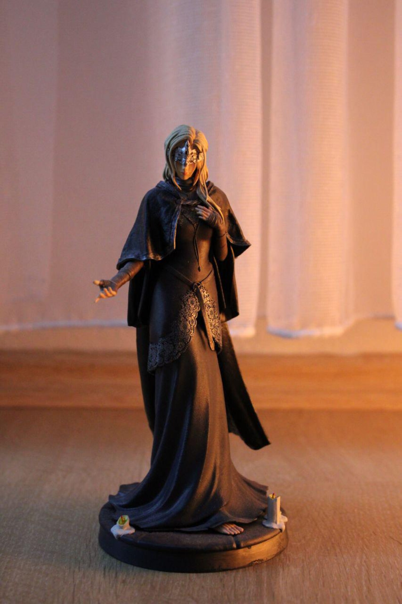 Fire Keeper Figure, Statue Painted, Unpainted Garage Kit - Etsy
