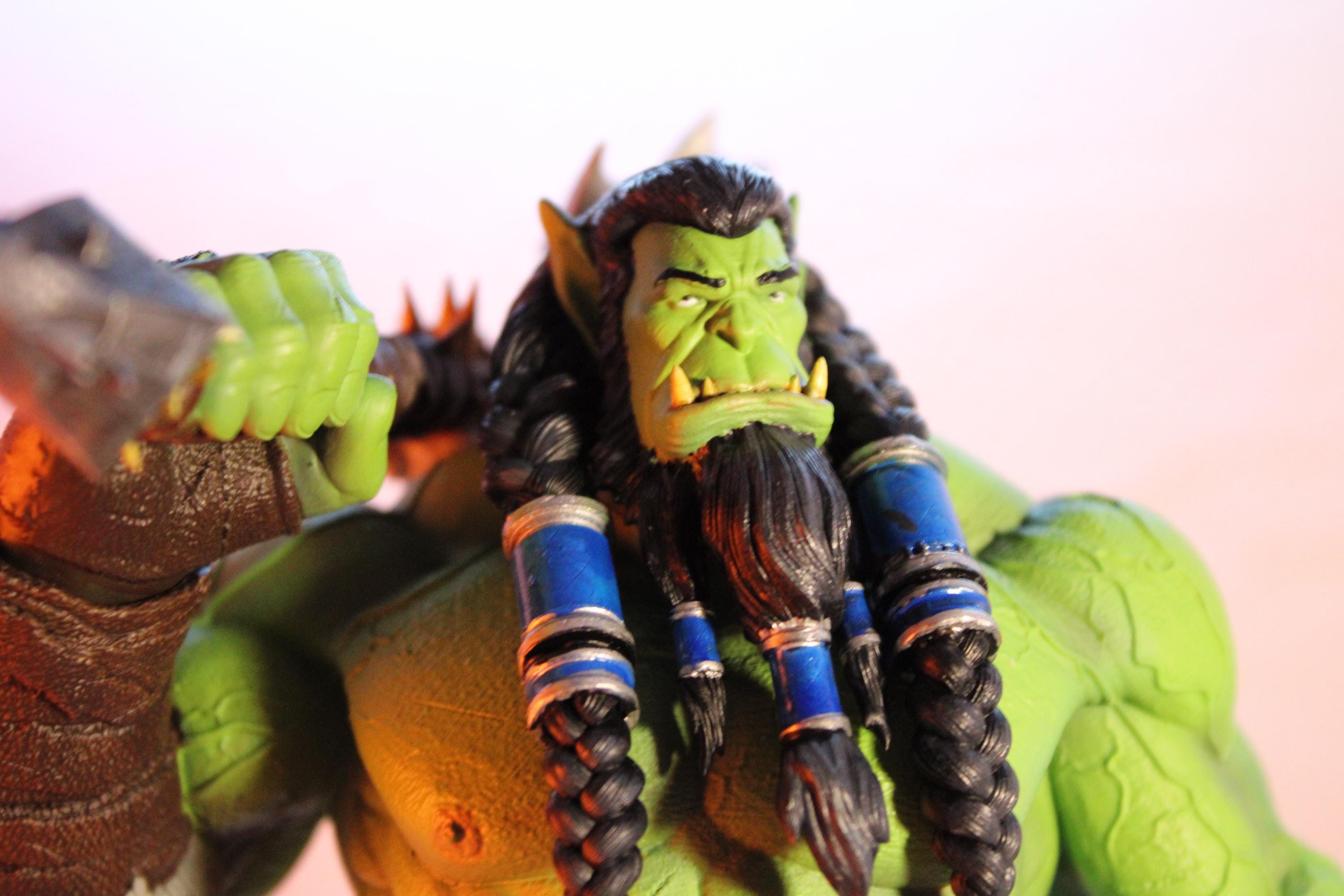 Thrall Wow Figure: World of Warcraft Resin Statue,painted Unpainted ...