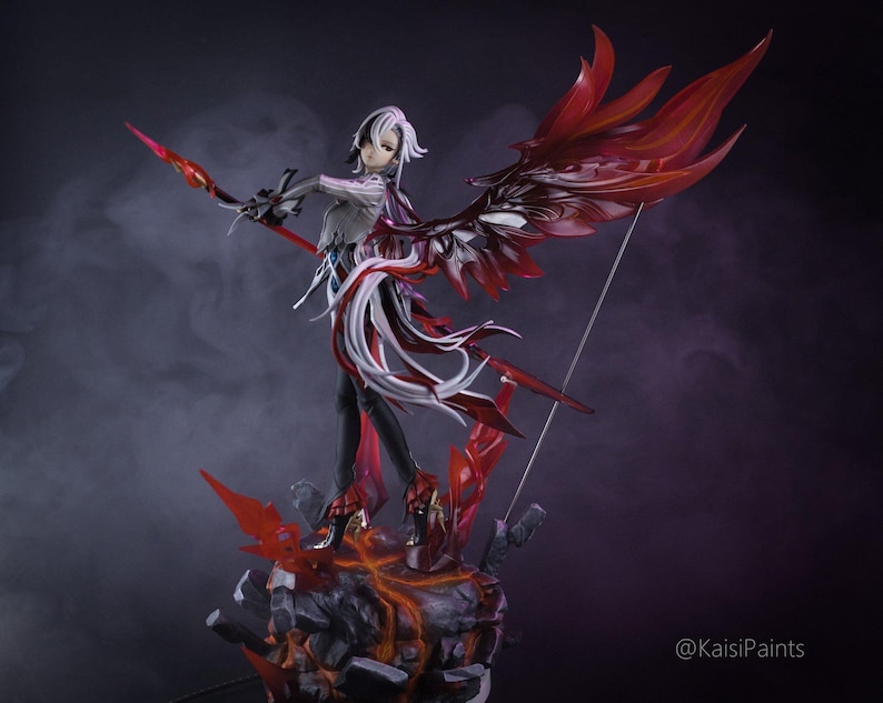 Arlecchino - Genshin Impact Resin Figure: Painted Unpainted Garage Kit ...