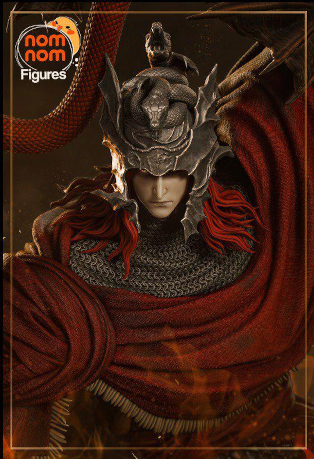 Elden Ring Messmer the Impaler Figure: Painted Unpainted Resin Model ...