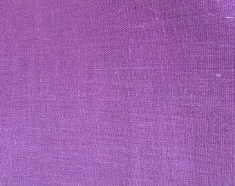 Purple Linen Fabric - Etsy