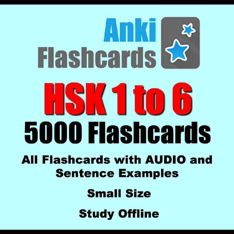 Hsk 1 Chinese Words - Etsy UK