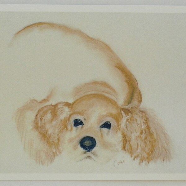 Cocker Spaniel Note Cards - Etsy