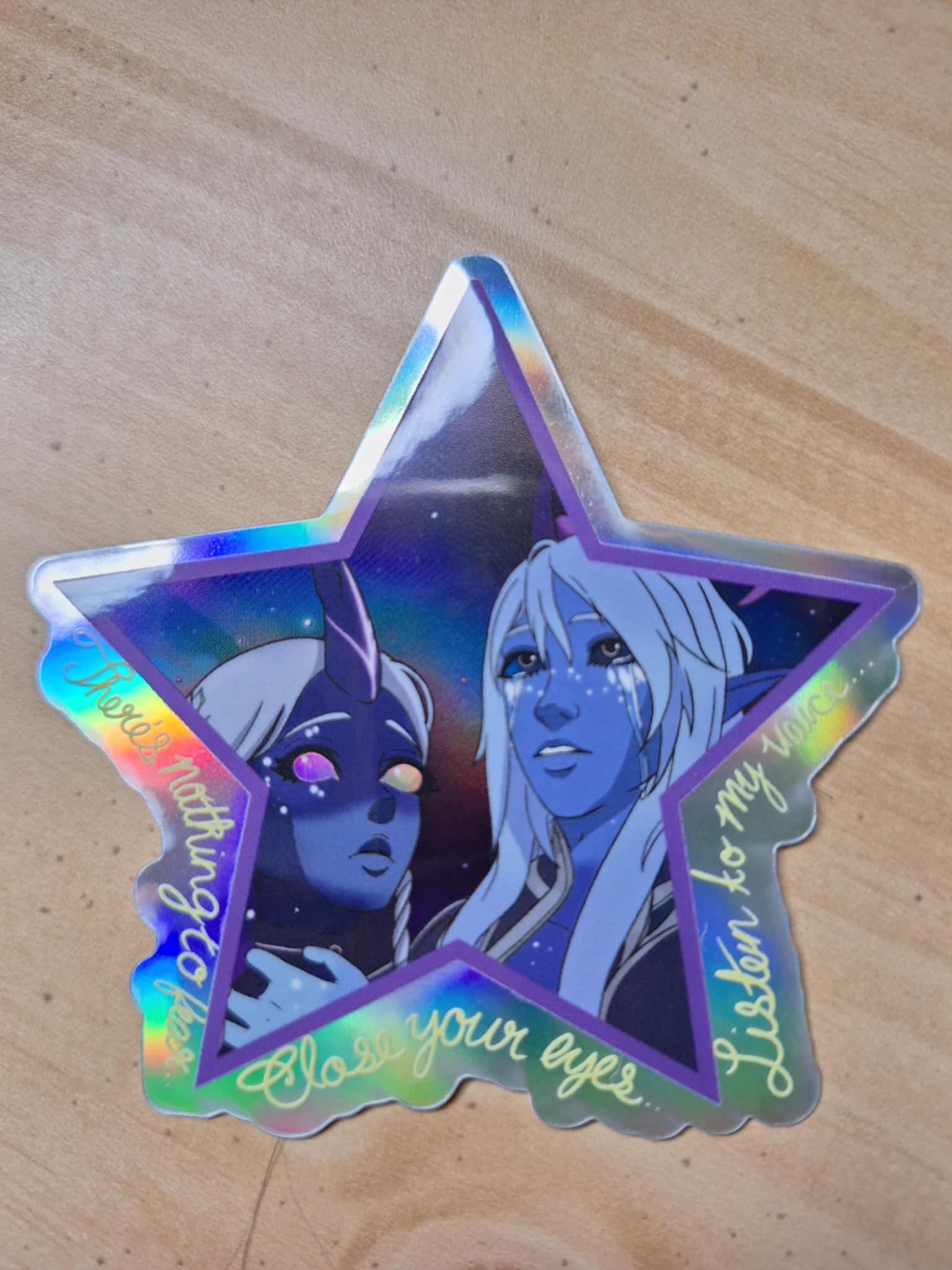 Dragon Prince Aaravos and Leola - Etsy