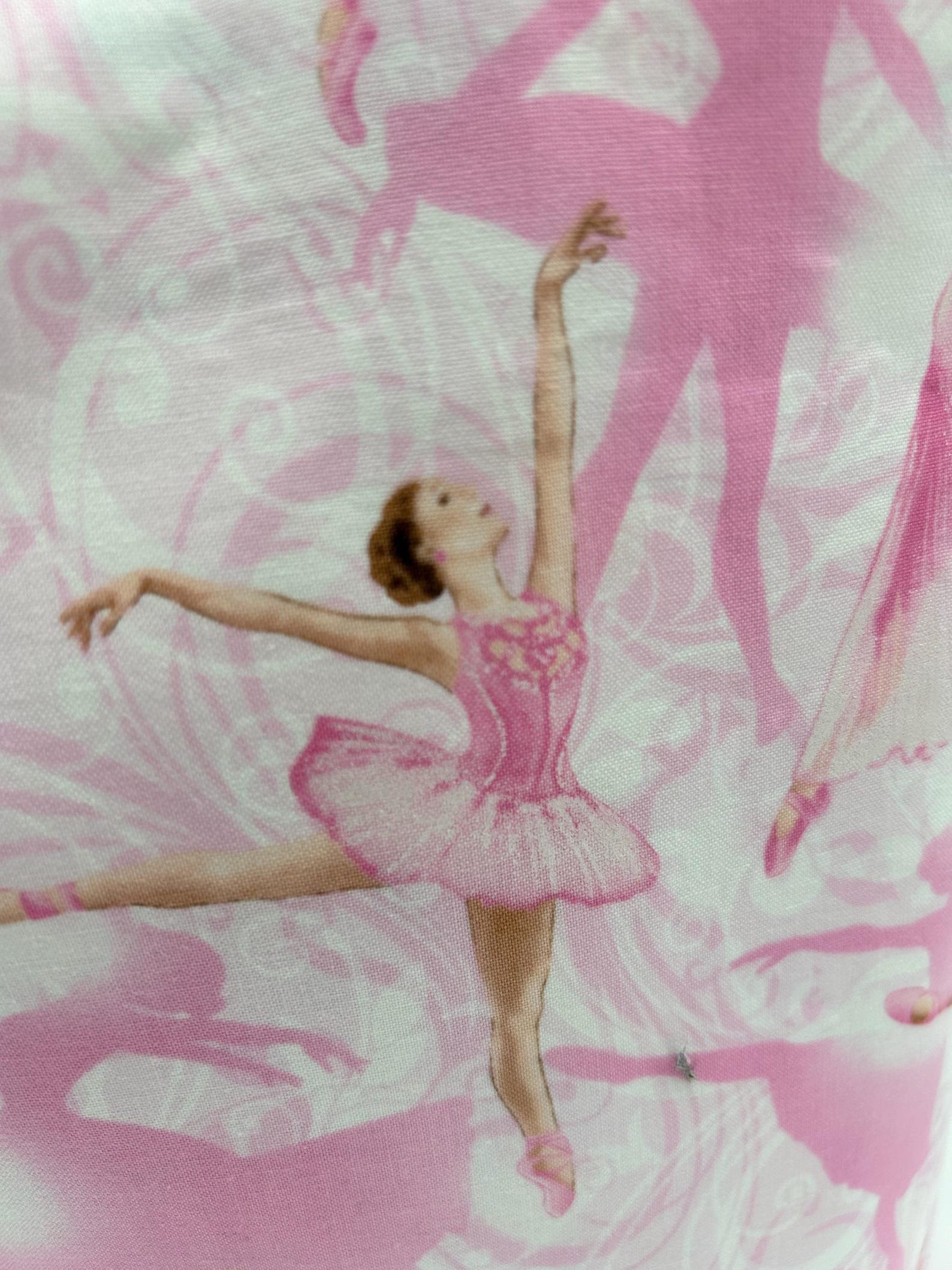 Ballet Pink Ballerina Cotton Shoulder Tote Shopping Ballet Bag Gift for ...
