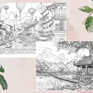 Vietnam Printable Coloring Pages for Adults and Kids | Instant Download ...