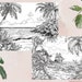 Tropical Beach Coloring Pages for Adults and Kids - Instant Download ...