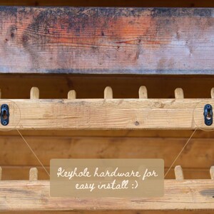 Antique Wooden Plow Hanging Rack 5ft Old Rustic Coat Rack Primitive ...