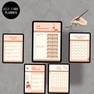 Self-care Planner Printable Self Love and Printable Mindfulness ...