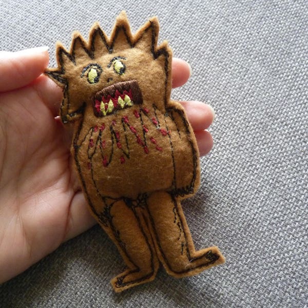 Felt Monster - Etsy