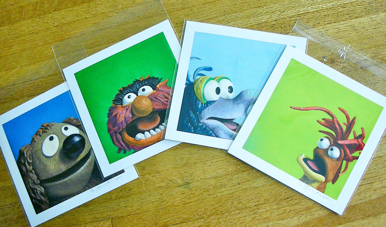 Set of Four Muppet Prints Your Choice - Etsy