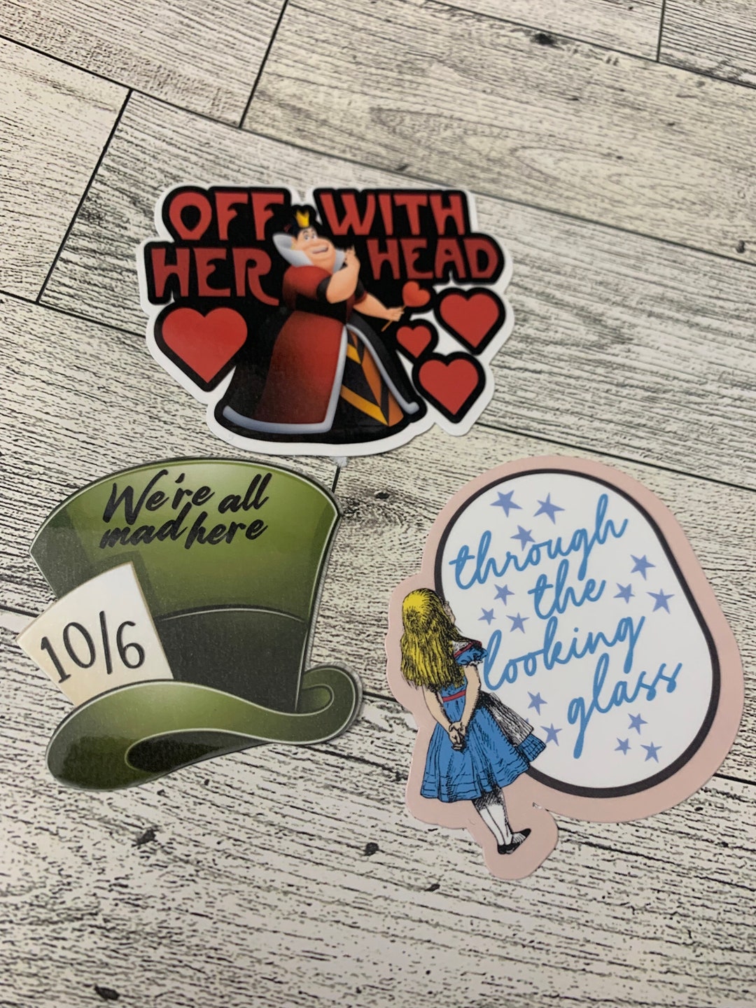 Alice Sticker Set - Etsy