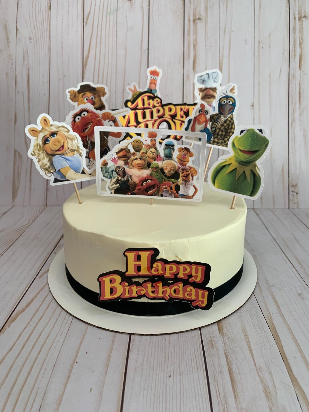 The Muppets Birthday Cake Toppers. Sold as a Set. Customize Birthday ...
