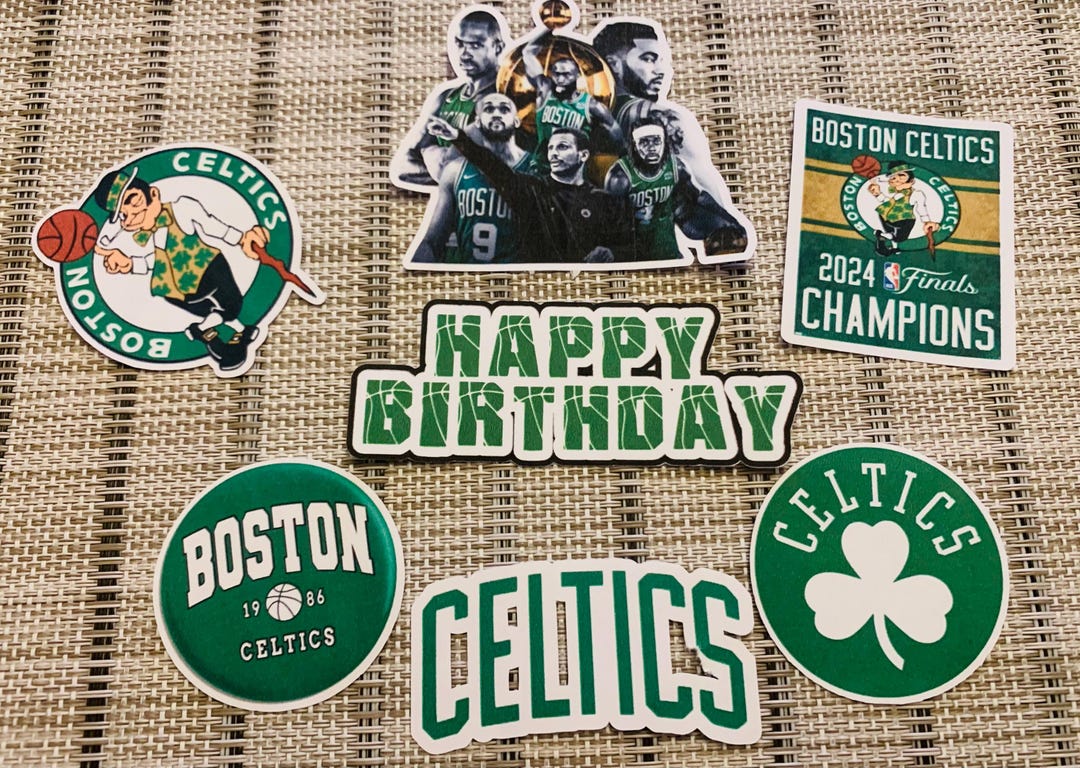 Boston Cs Cake Topper Set. Customize Birthday Message. I Can Also ...