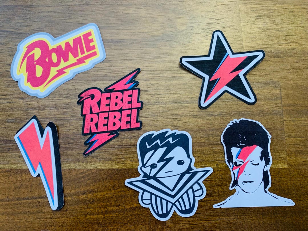 David Bowie/star Man/ziggy Star Dust Cake Topper Set. Custom Birthday ...