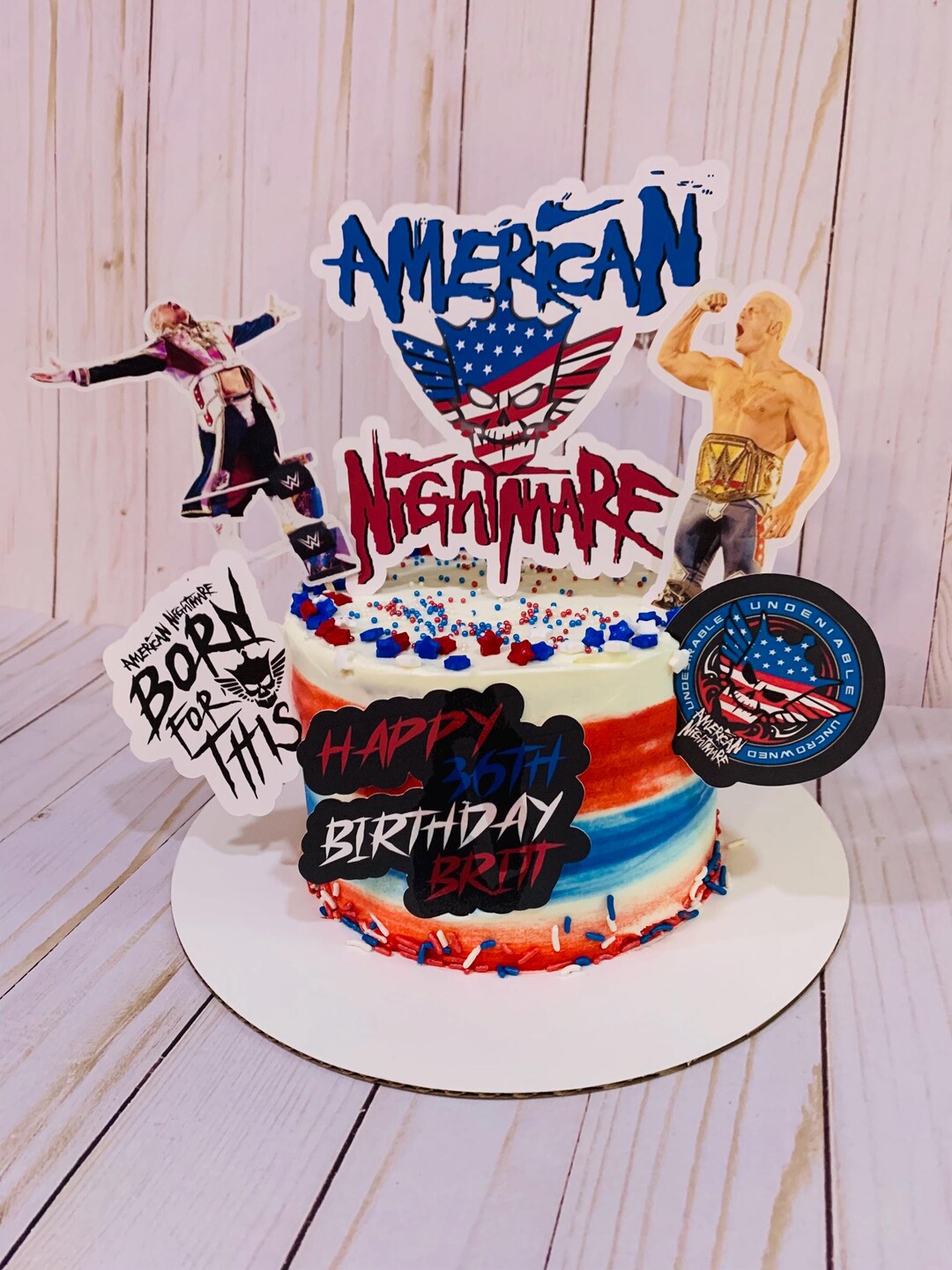 Cody Rhodes Cake Toppers - Etsy