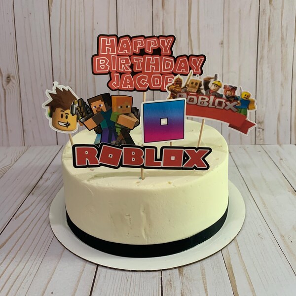 Roblox Cake - Etsy