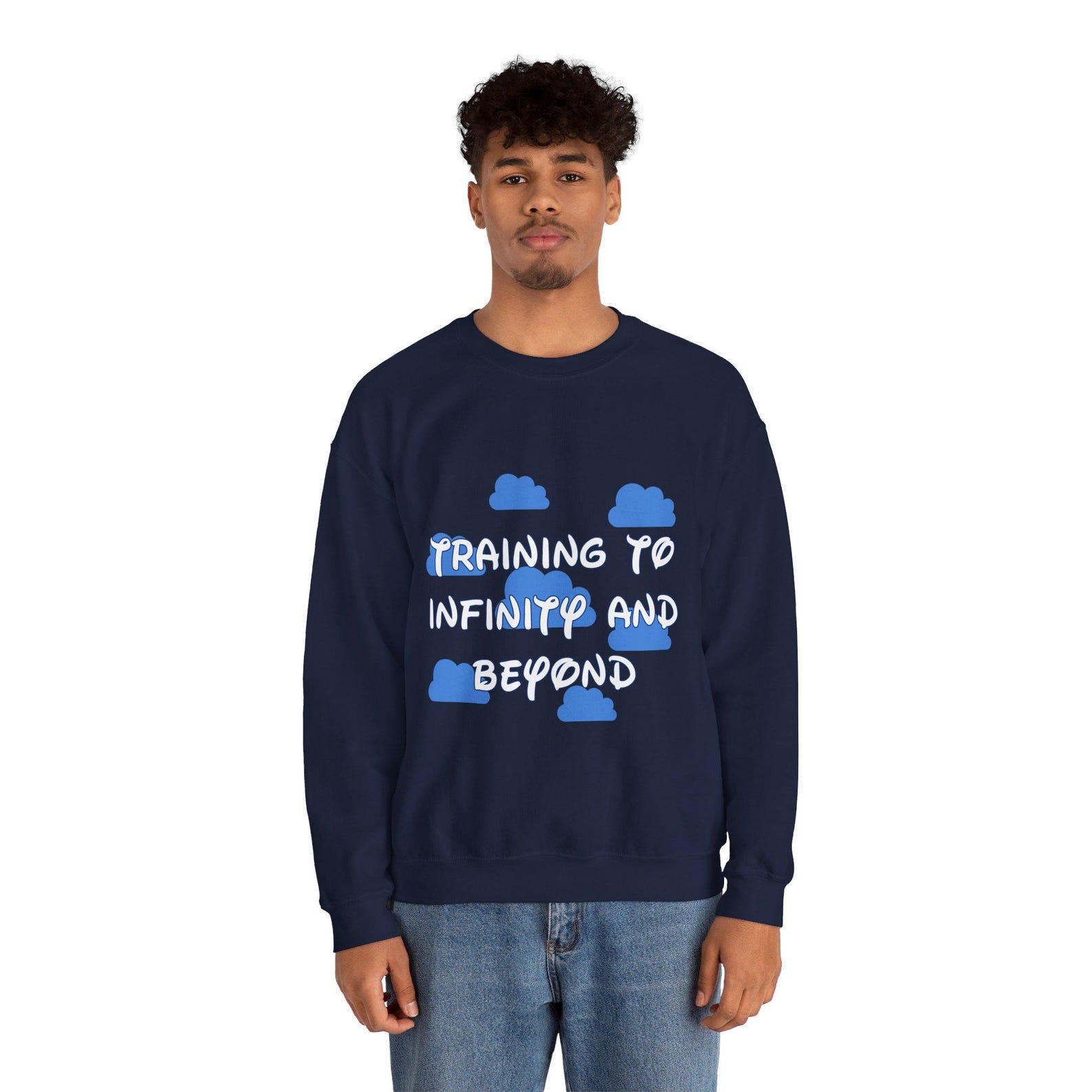 Training to Infinity and Beyond, Motivation, Workout, Sweatshirt ...