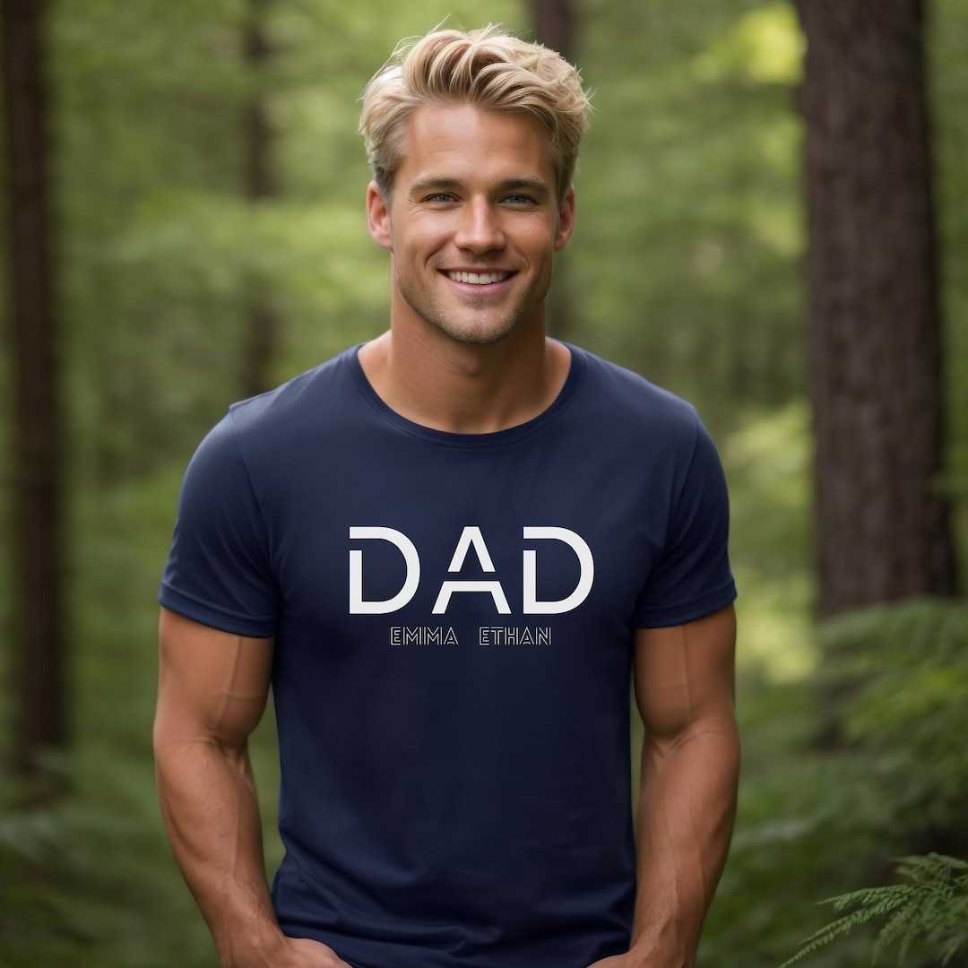 Dad Shirt Personalized, Father Tshirt Gift, Expectant Dad Announcement ...
