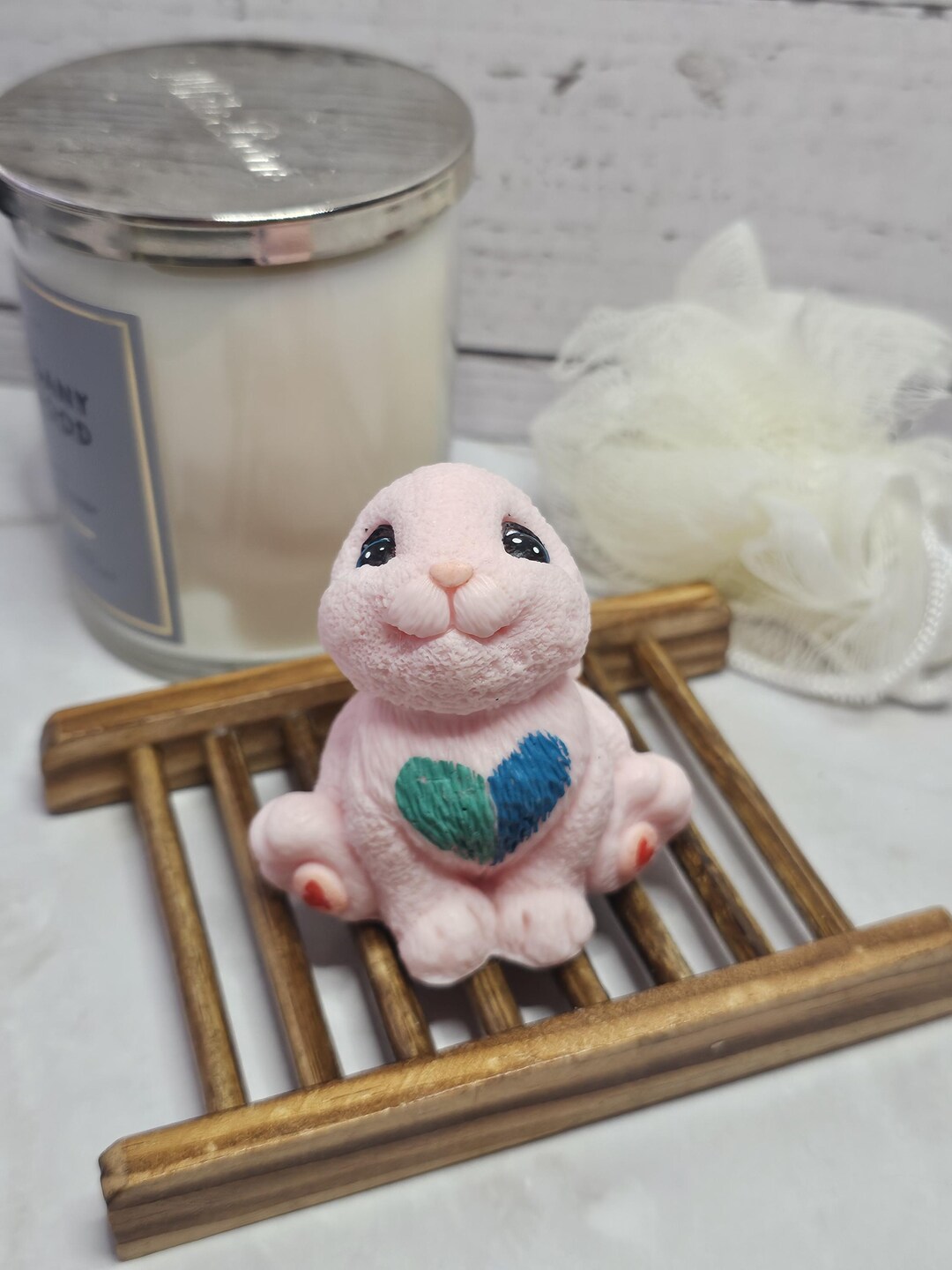 Valentine Soap Celine Gift Easter Favor Oatmilk and Honey Bunny Soap - Etsy