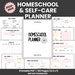 Homeschool Planner, 2024-2025 Homeschool Planner Printable, Homeschool ...