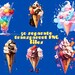 50 Unique Ice Cream Clipart Bundle Summer Sweet Treats Digital Download ...