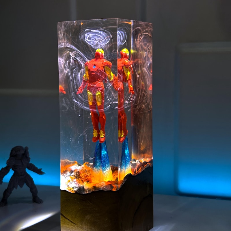 Iron Man Room Lamp - Etsy