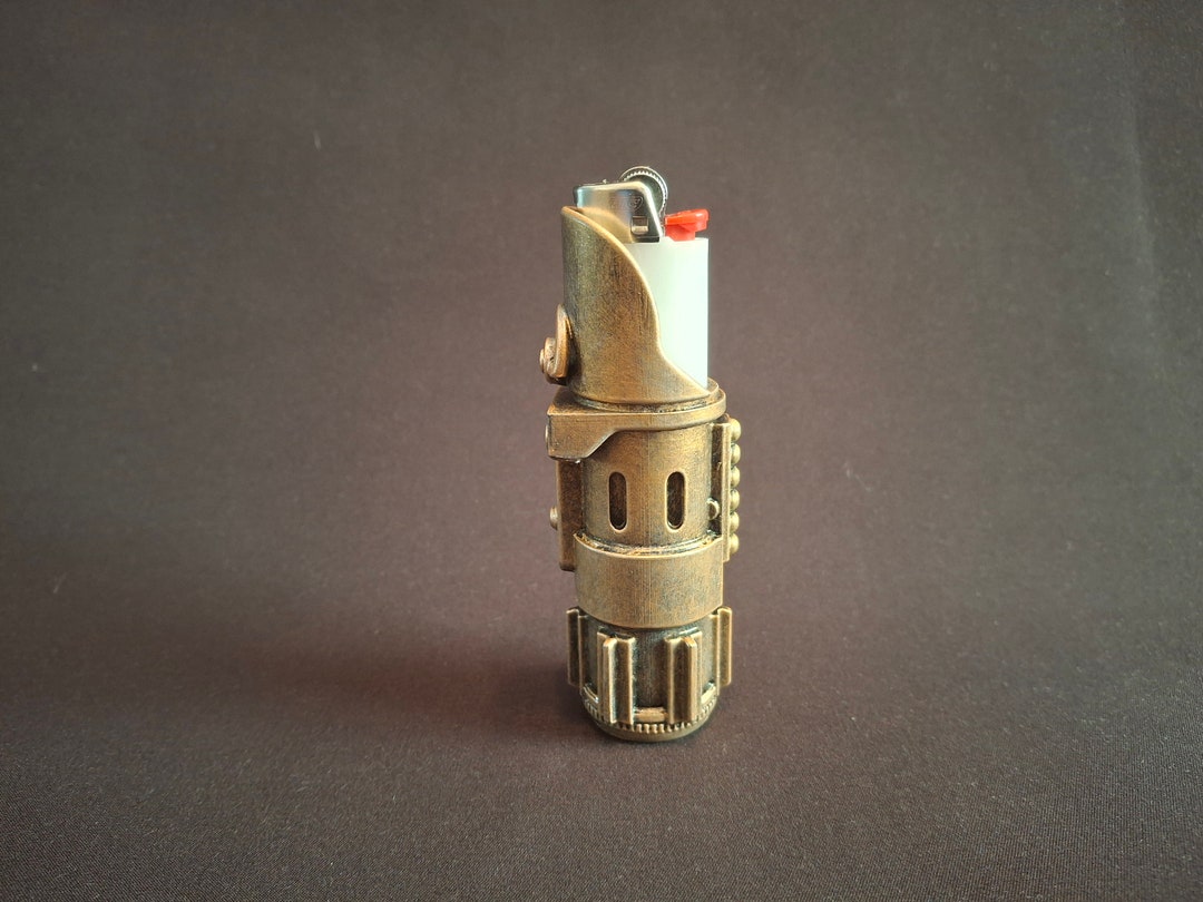 Darth Vaders Lightsaber Lighter Case titanium Gold Edition - Etsy