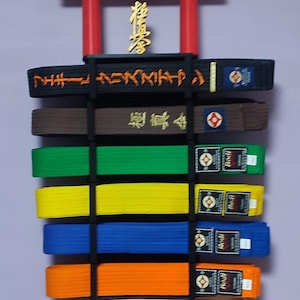 Kyokushin Karate Belt Holder - Etsy
