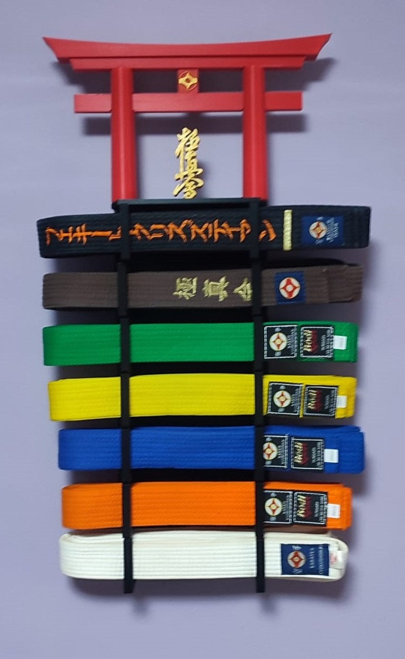 Kyokushin Karate Belt Holder - Etsy