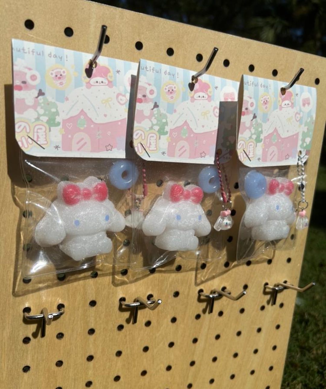 Cinnamaroll Taba Squishy Keychain Taba Squishy Handmade Kawaii Fidget ...