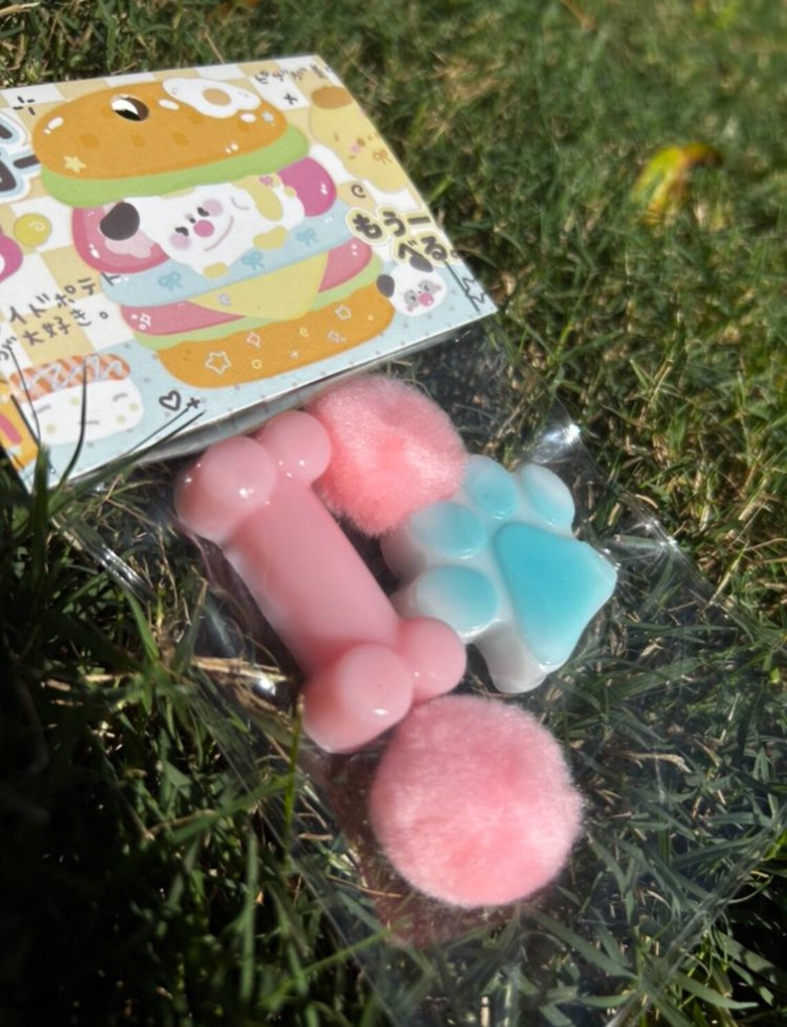 Puppy Paw and Dog Bone Squishy Kawaii Slime Toy Stress Relief Toy ...