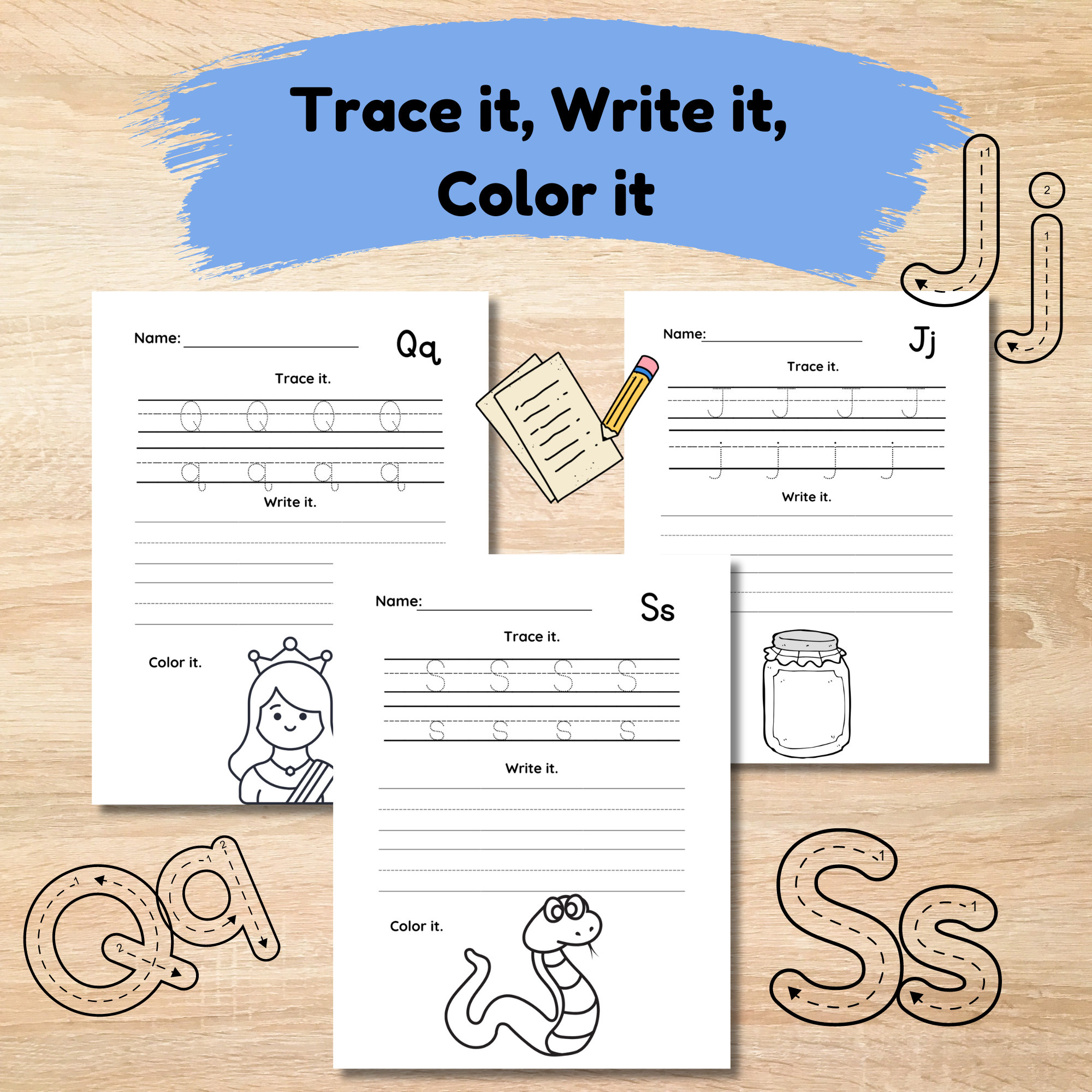 A-Z Letter of the Week Bundle - Etsy