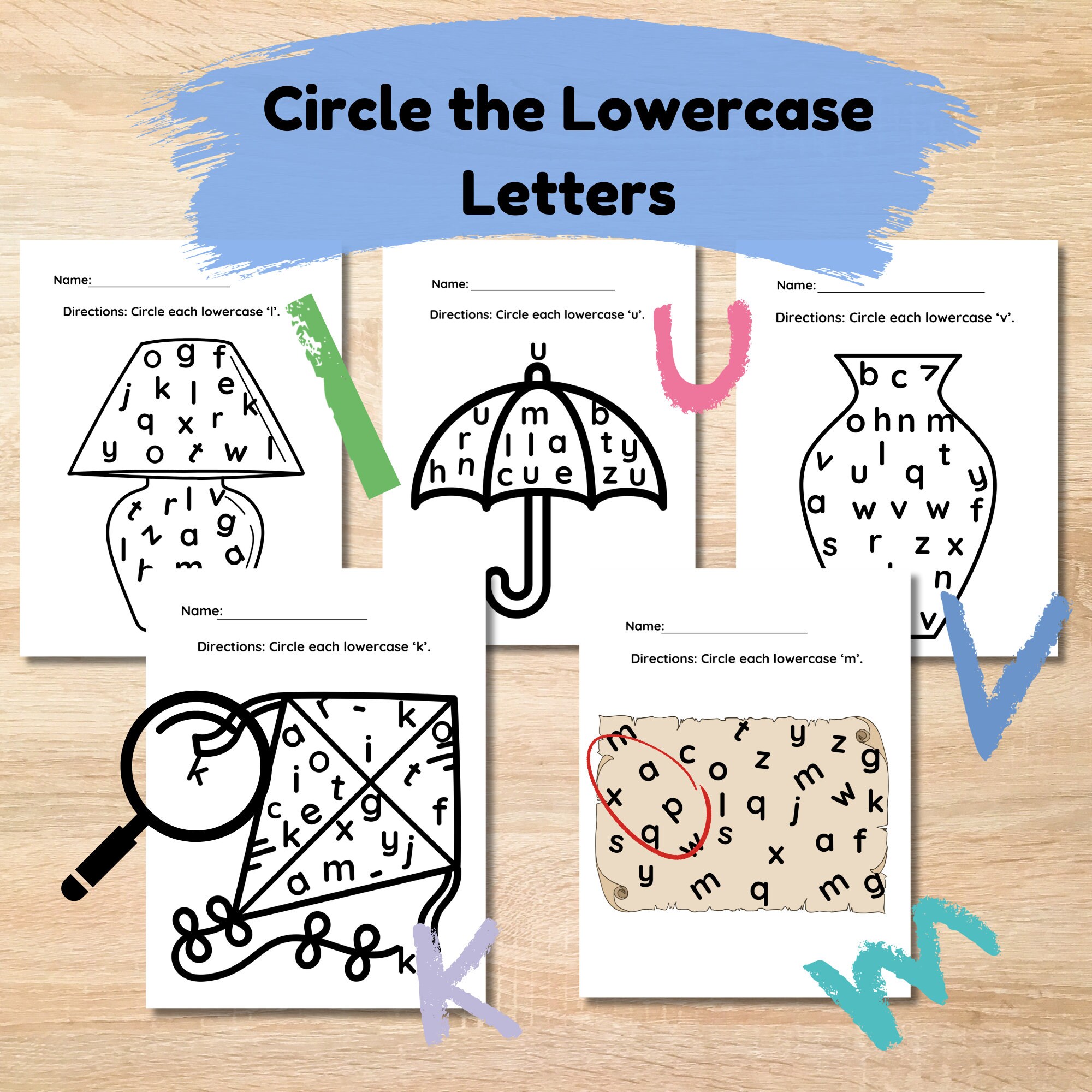 A-Z Letter of the Week Bundle - Etsy