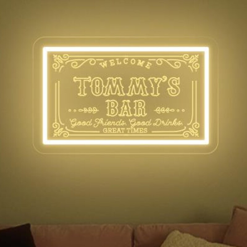 Custom Bar Sign - Etsy