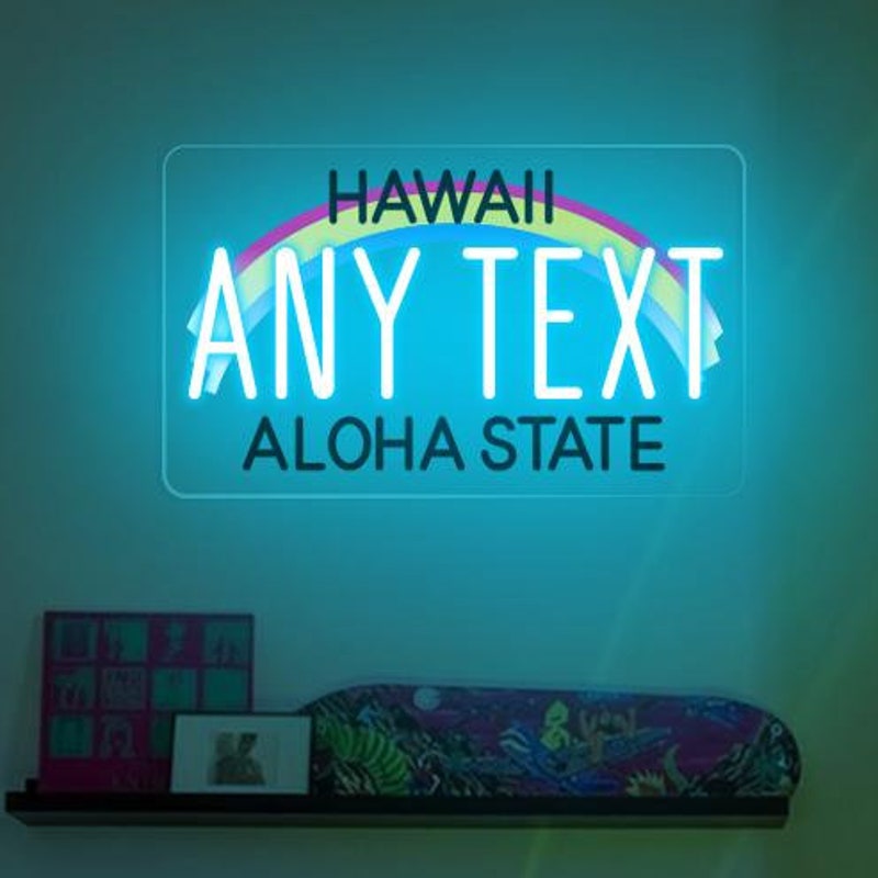 Neon Acrylic Frame - Etsy