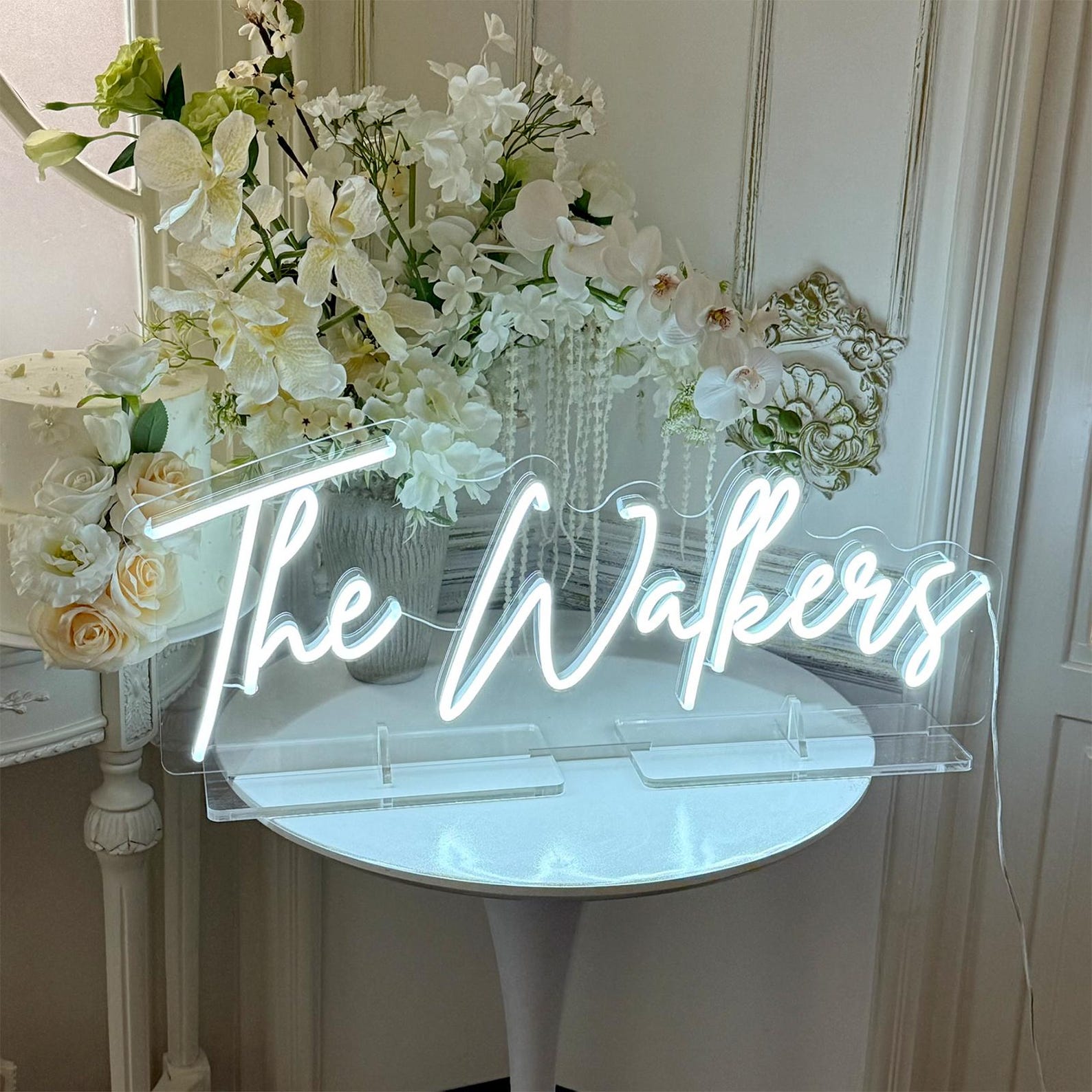 Custom Free Standing Wedding Sign, Wedding Reception Table Decor Sign ...
