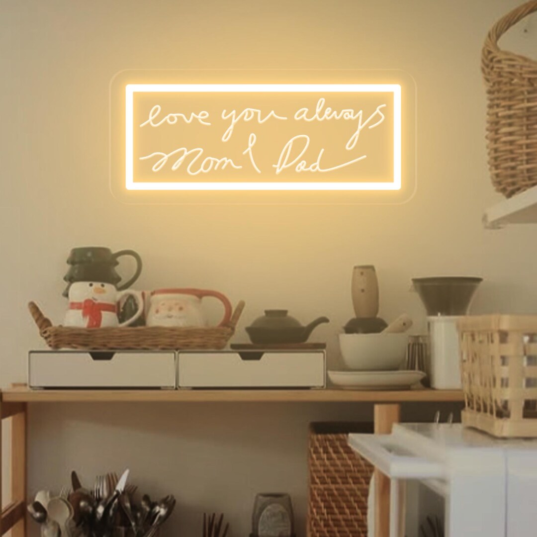 Custom Handwriting Neon Sign: Personalized Keepsake Gift - Etsy