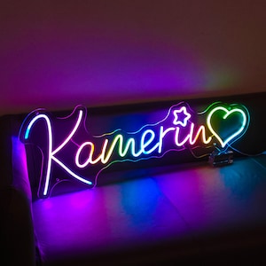 Neon Sign Custom Wall Decor, Wedding Neon Sign Wedding Decor, Color ...