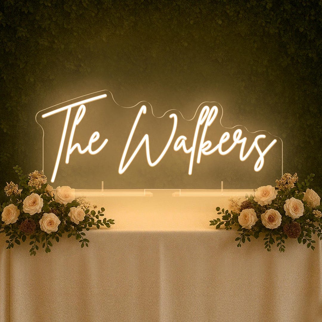 Custom Free Standing Wedding Sign, Wedding Reception Table Decor Sign ...