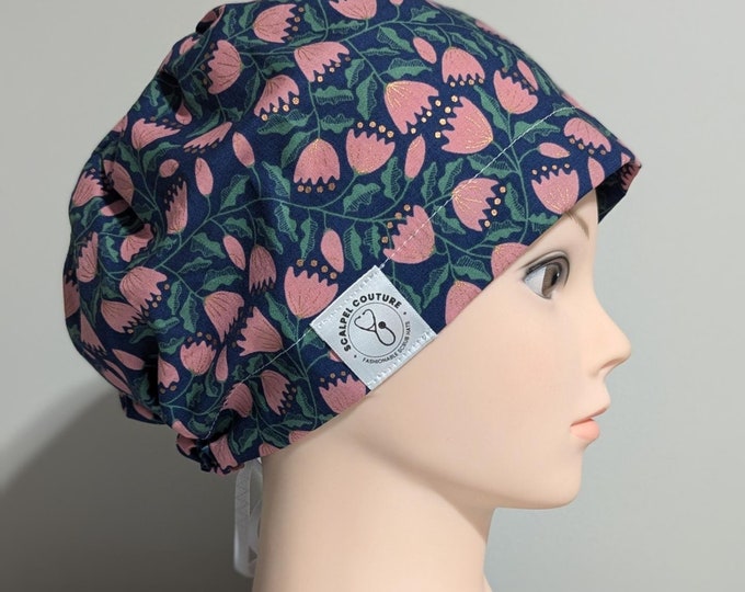 Unruly Nature Cup and Saucer Vine Bluebell Metallic Scrub Hat, Euro ...