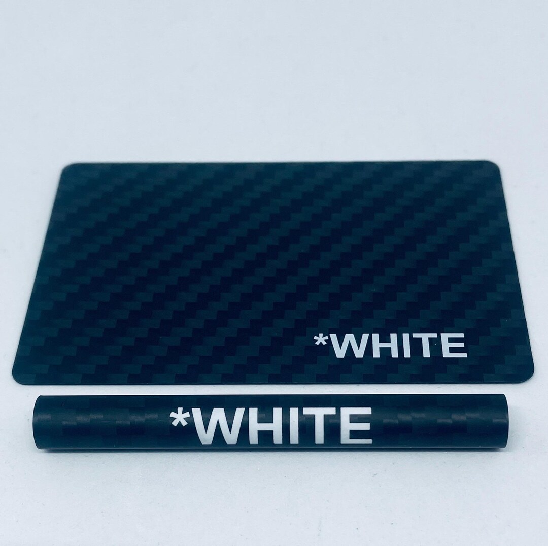 Snuff CARBON Fibre CARD and Snorting STRAW Kit - Etsy UK