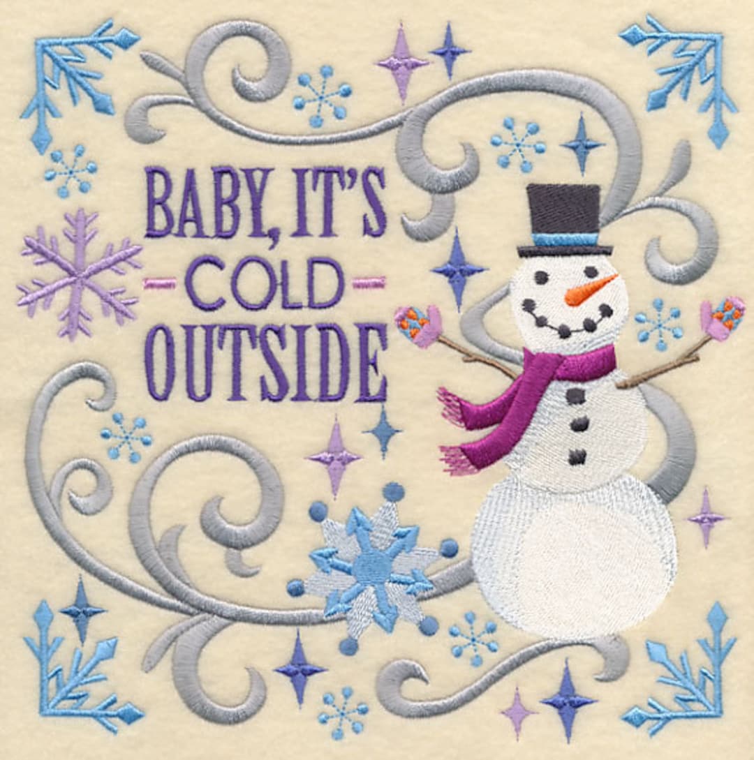 Baby It's Cold Outside - Snowman Sweatshirt - Etsy
