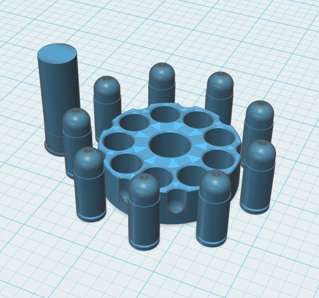 Ammo Tracker for Lemat Revolver, Keep Track of Your Bullets in the West ...