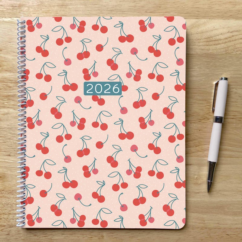 Cherry 2026 Planner - Etsy