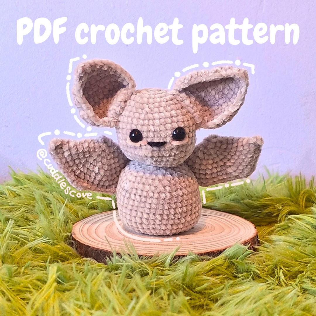 Baby Bat Crochet Pattern- Crochet Bat Pattern, Crochet Bat PDF ONLY - Etsy
