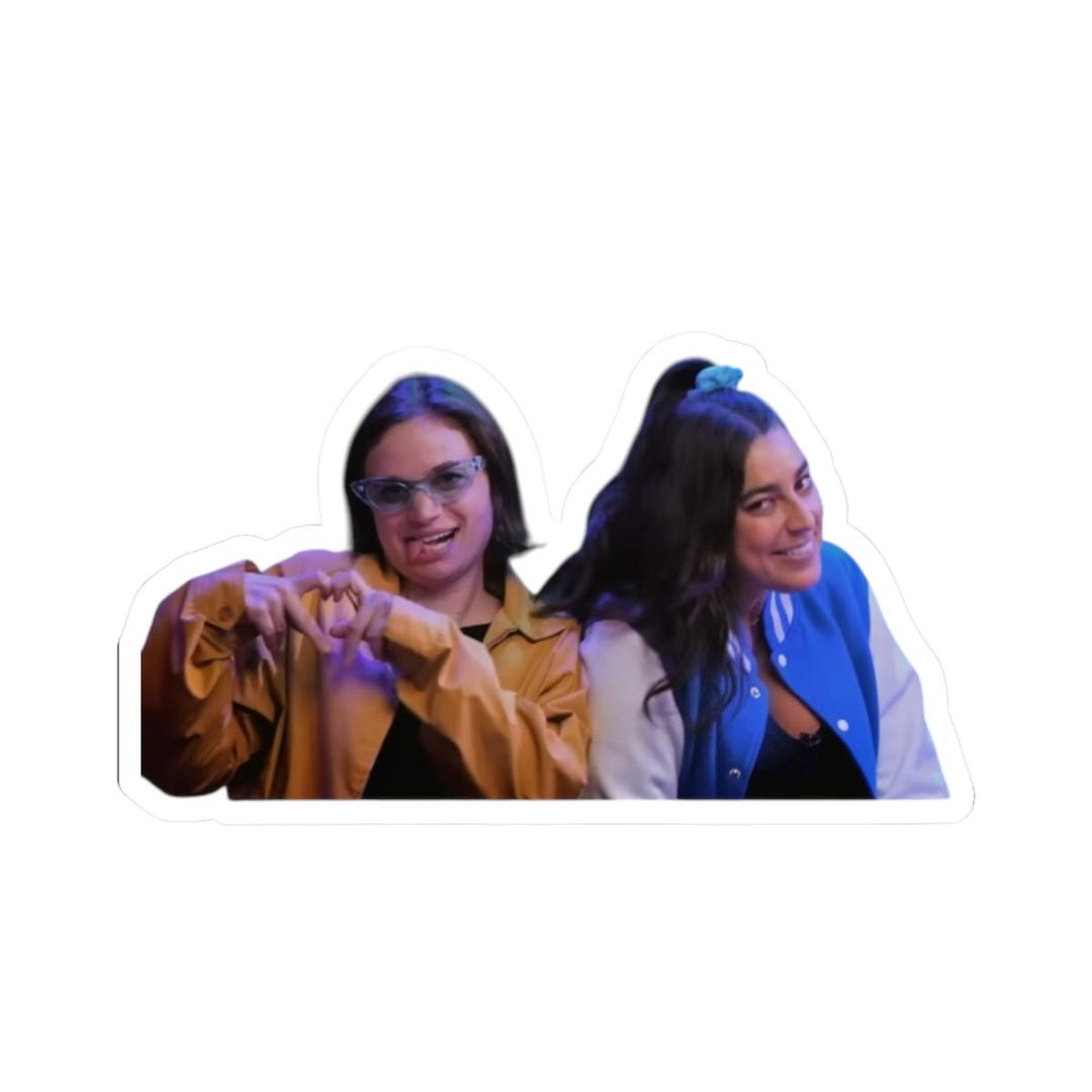 Smosh Angela and Amanda Kiss-cut Stickers, Funny Youtubers Memes, Smosh ...