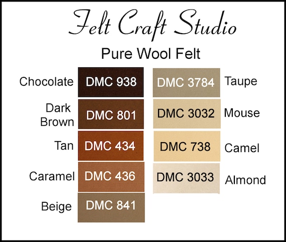 DMC Color Substitute Chart Dmc Floss Chart, Cross Stitch, 46% OFF